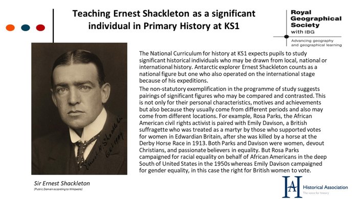 Teaching Ernest Shackleton as a significant individual in Primary ...