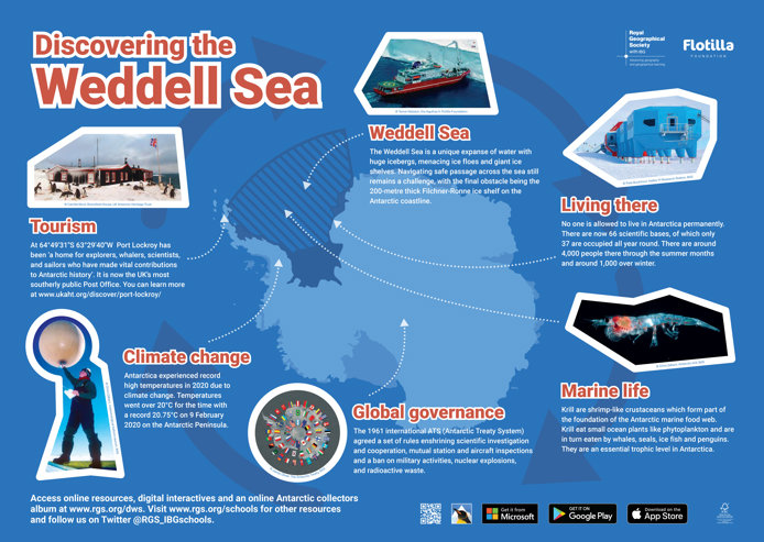 Discovering the Weddell Sea Poster - RGS